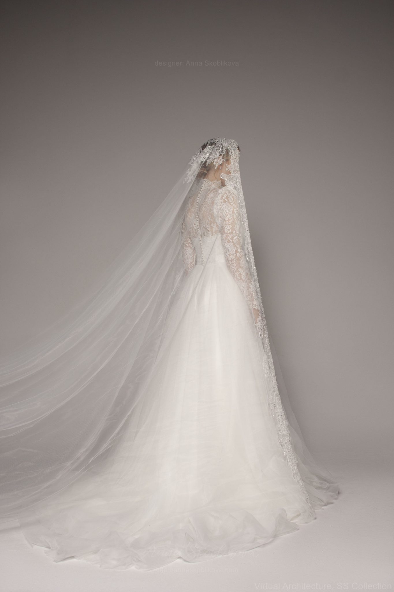 Catholic wedding veil - Monica | Wedding Dresses & Evening Gowns by ...